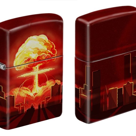Zippo | Accessories | Copy Sharp Nucleur Explosion Design 54 Color ...